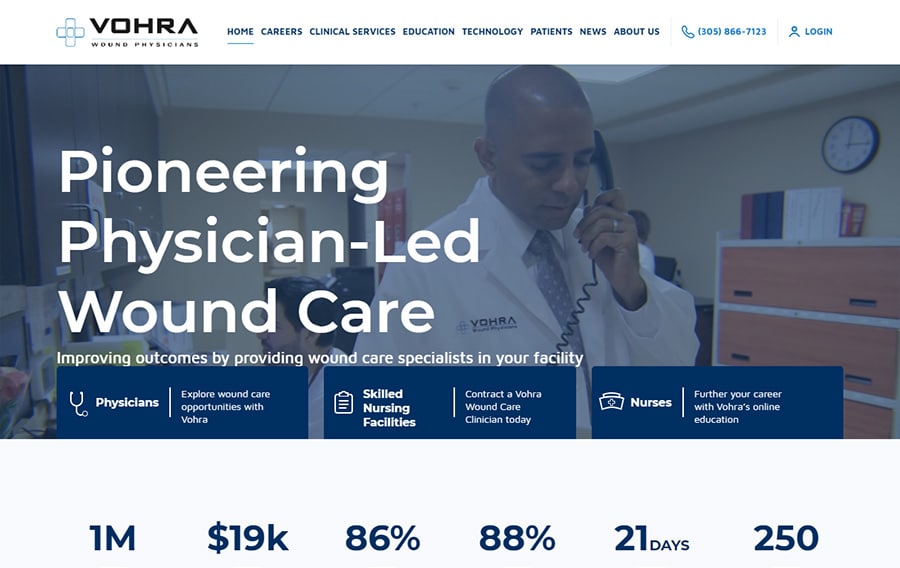 Vohra Wound Physicians - Absolute Web