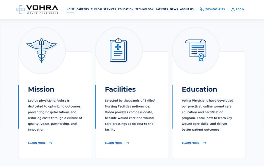 Vohra Wound Physicians - Absolute Web