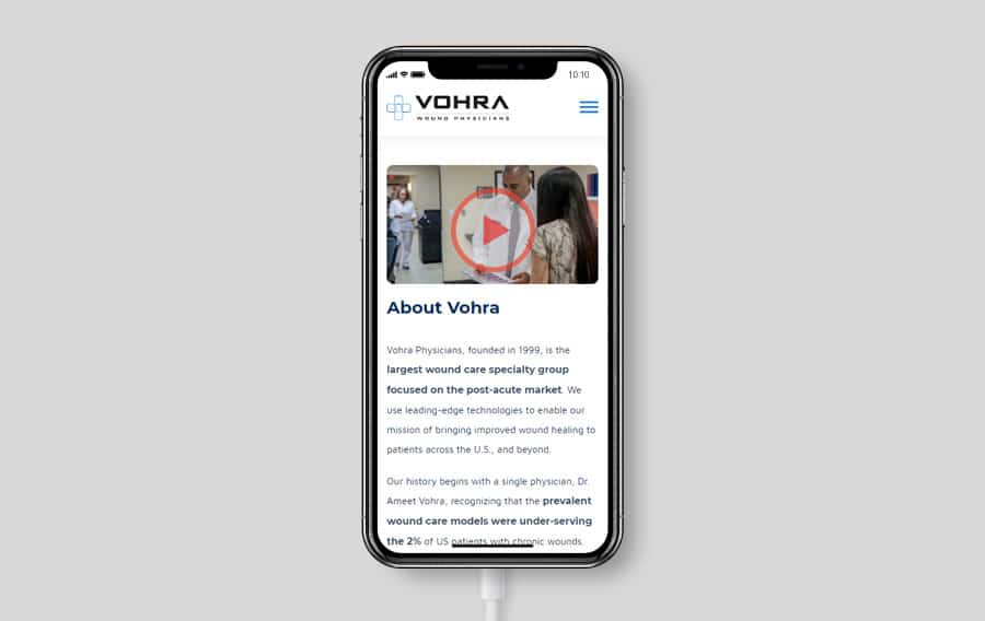 Vohra Wound Physicians - Absolute Web