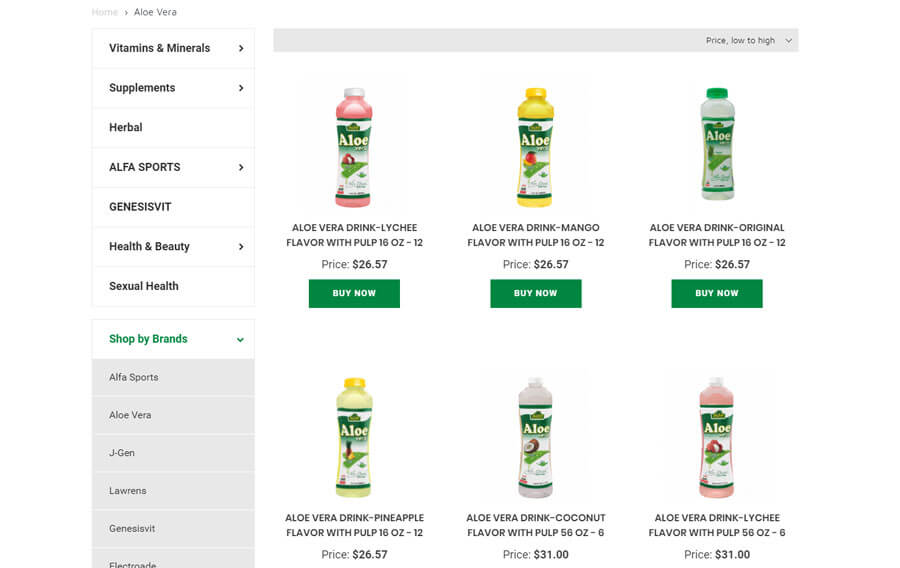 Alfa Vitamins Online Store - Absolute Web