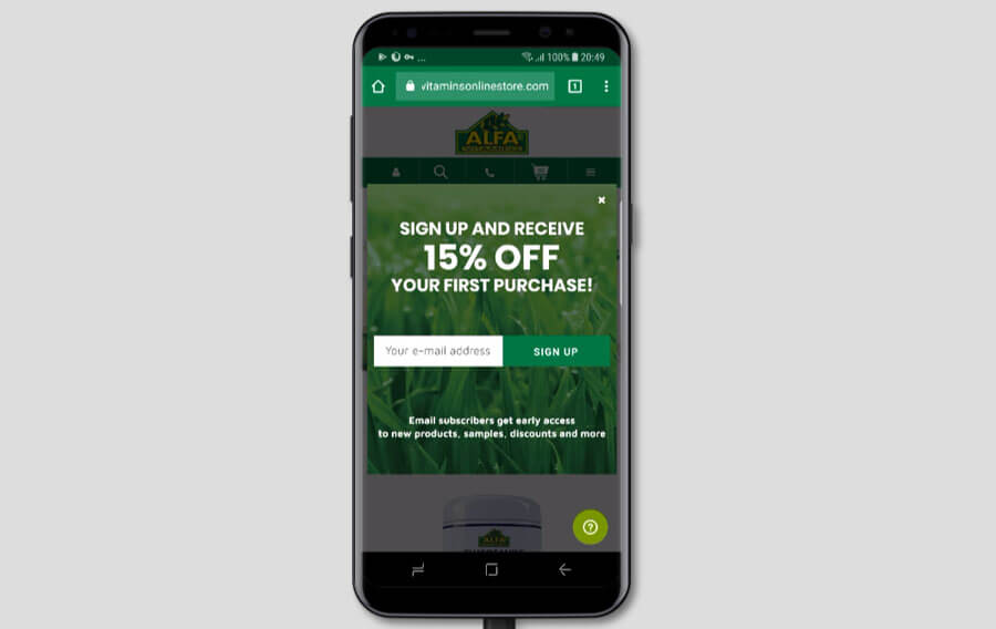 Alfa Vitamins Online Store - Absolute Web