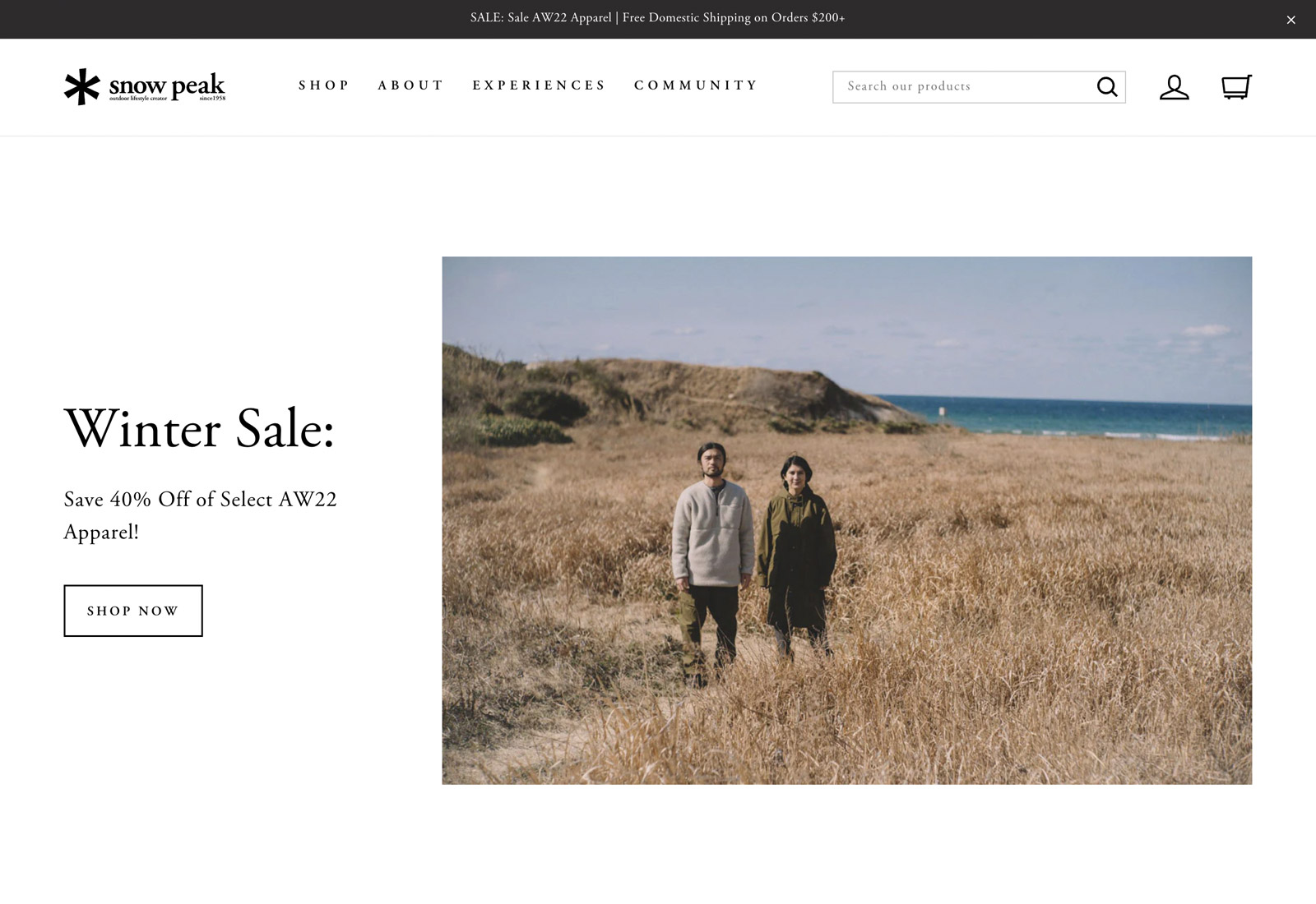 Snow Peak - Absolute Web