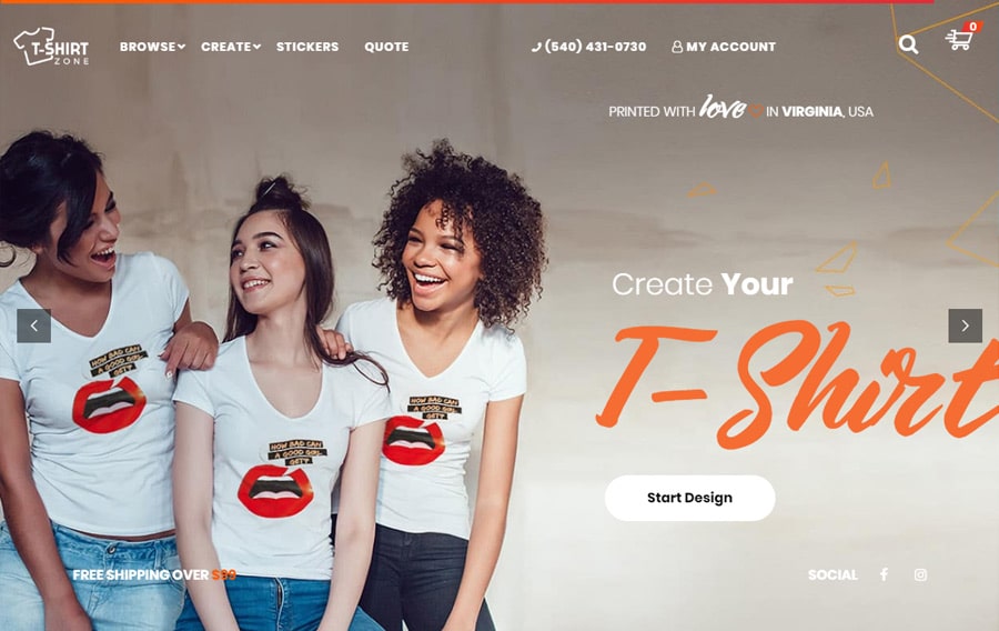 T-Shirt Zone - Absolute Web